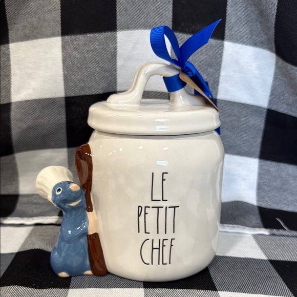 Rae Dunn | Kitchen | Le Petit Chef Rae Dunn Ceramic Canister With Lid ...